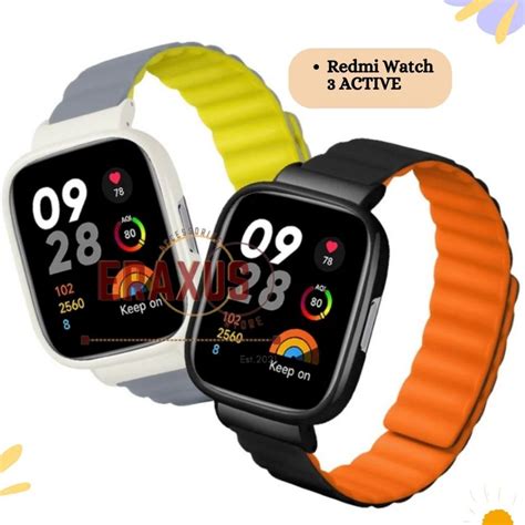 Jual Eraxus Strap Magnetic Redmi Watch Active Redmi Watch Active Lite Tali Pengganti