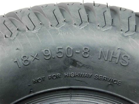 Massfx 18x950 8 Golf Cart Tires 4ply Massfx