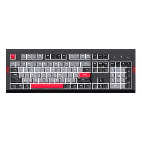 NACODEX F11 Retro Mechanical Keyboard 104 Keys Anti Ghosting PBT SA Spherical Keycap Cherry
