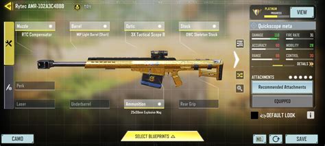 My Rytec Amr Build Rcodmobileloadouts