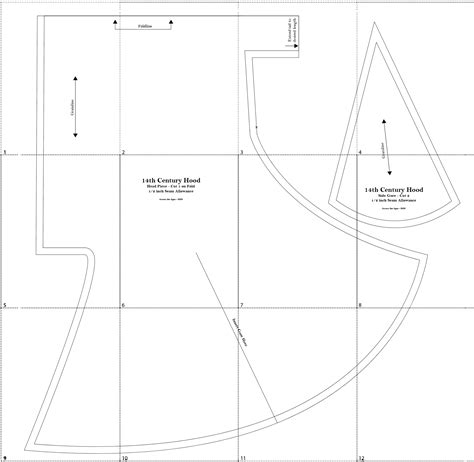Academic Hood Printable Pattern Pattern And Stencils