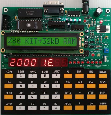 z80 microprocessor kit retro computing