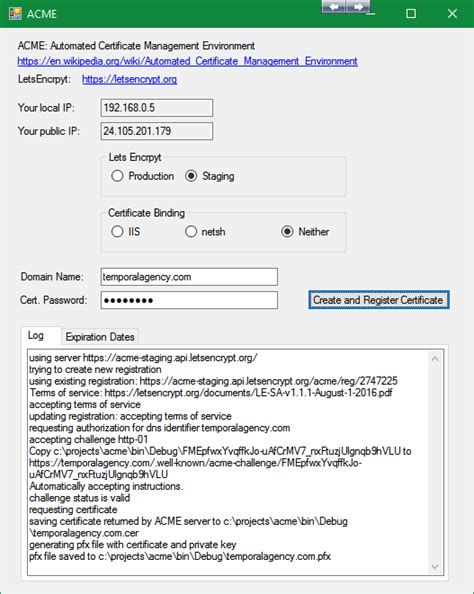 Self Hosting Multiple Websites In Iis With Sni And Letsencrypt Certificates Codeproject