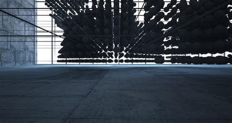 Premium Photo Abstract Architectural Concrete Interior From An Array