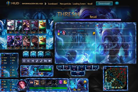 League Of Legends Hud Championship Thresh By Joylockdesigner On Deviantart