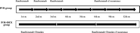 Treatment Strategy Timeline Ranibizumab Ivr Monotherapy Vs Download Scientific Diagram