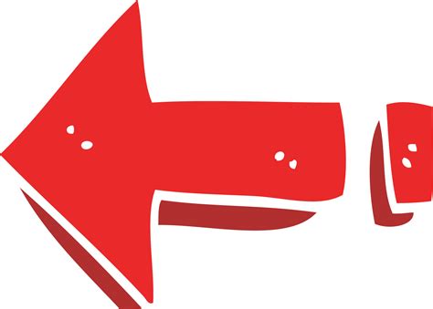 Cartoon Doodle Arrow Pointing Direction 12232889 Vector Art At Vecteezy