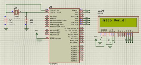 how to display in lcd interfaced with pic microcontroller kelai