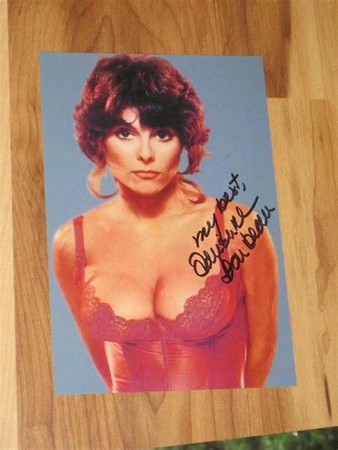 Actress Adrienne Barbeau Signed 4x6 Sexy Cleavage Photo Autograph