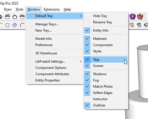 Where Can I Find The Layers Panel In Pro Pro Sketchup Community Where Can I Find The Layers Panel In Pro Pro Sketchup Community