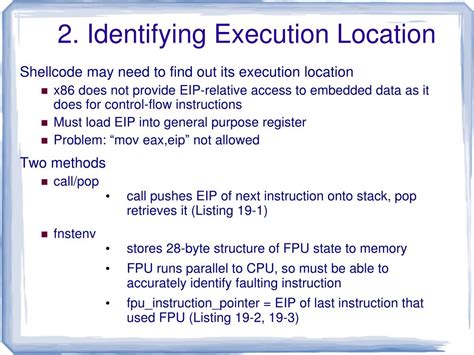 Ppt In Depth Shellcode Analysis Techniques For C And 64 Bit Malware