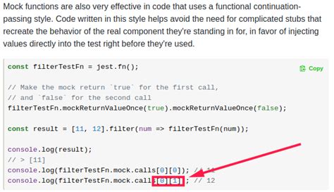 Mock Function Example Of Mock Return Values Section In Docs · Issue