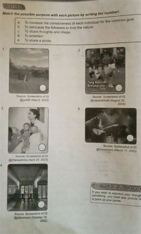 Task18 Match The Possible Purpose With Each Studyx