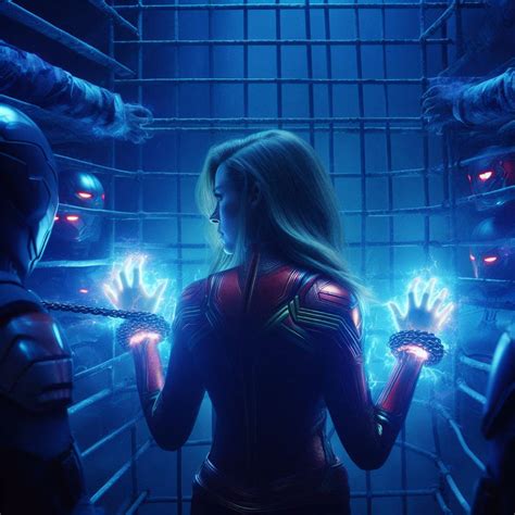Captain Marvel Captured By Surve1shubham On Deviantart