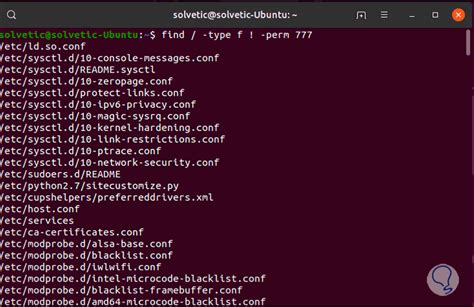 Cómo Usar Comando Find En Linux Solvetic