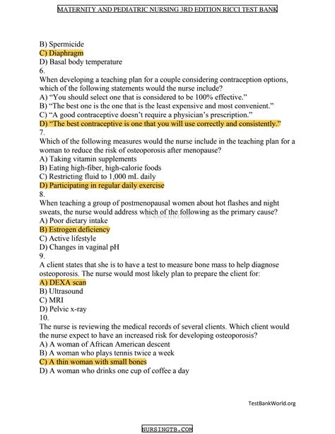 SOLUTION Chapter Common Reproductive Issues Studypool