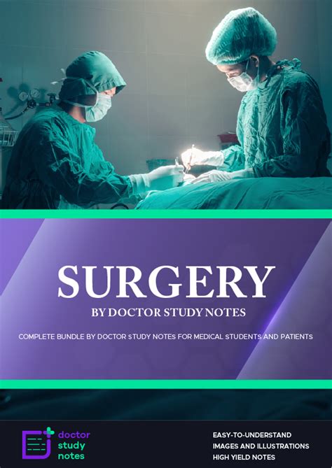 General Surgery Study Notes Complete Bundle Doctor Study Notes