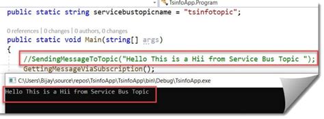 Azure Service Bus Topic Example C Azure Lessons