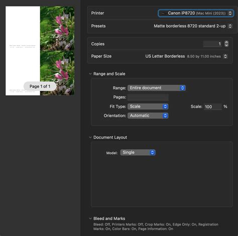 print dialog inconsistencies in macos ventura m2 pro v2 bugs found on macos affinity forum