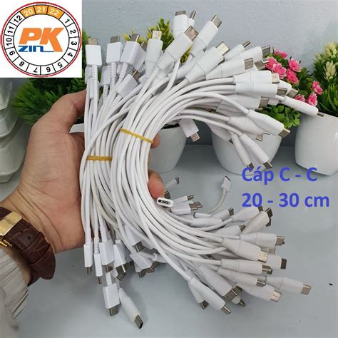 Cáp Sạc Nhanh Type C Type C Siêu Ngắn 20cm 30cm Chính Hãng Samsung Bảo Hành 12 Tháng