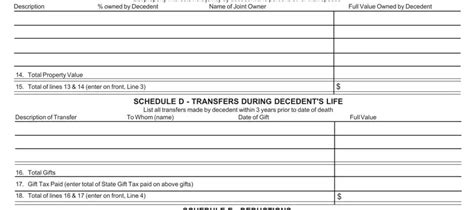 Inheritance Tax Form ≡ Fill Out Printable Pdf Forms Online