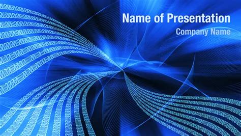 Binary Code Matrix Powerpoint Templates Binary Code Matrix Powerpoint