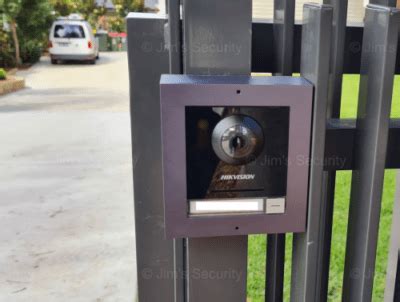 Hikvision CCTV And Intercom With Gate Control Installation Jim S Security