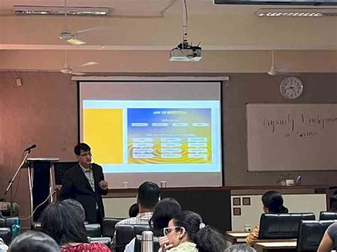 Special Lecture And Interactive Session On Capacity Development In Science”
