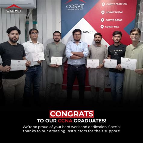 Corvit Systems Karachi On Linkedin Ccna Graduation Ciscocertified