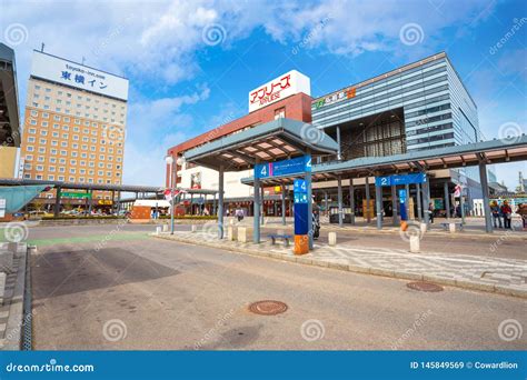 Hirosaki Station In Hirosaki Japan Editorial Stock Image Image Of
