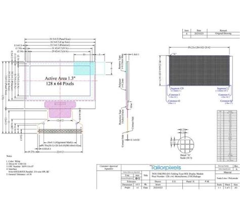 1 3 inch oled 128x64 white iic spi mcu ch1116