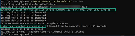 Import Windows Autopilot Devices To Intune Using Powershell Configuration Manager Manishbangia