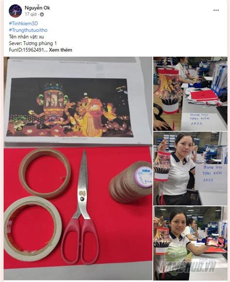 Ấm Lòng Với Những Chiếc đèn Lồng Trung Thu Handmade Từ Game Thủ Tình
