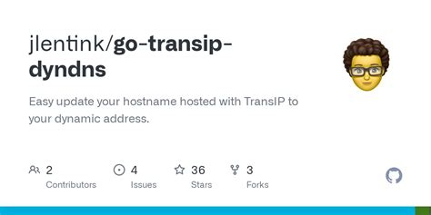 Github Jlentink Go Transip Dyndns Easy Update Your Hostname Hosted