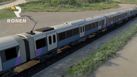 British Rail Class 345 Cgtrader