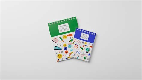 Premium PSD Notebook Cover Mockup Design Premium PSD Notebook Cover Mockup Design