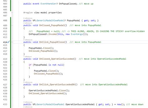 [modaldialog][view models page structuring series] overflow hidden not removed from body after
