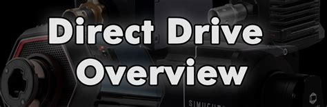 Direct Drive Wheelbase Overview Simracing PC