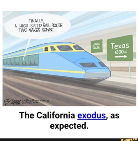 Finally A High Speed Rail Route That Makes Sense Texas The California Exodus As Expected