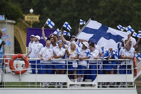 ФОТО в Париже торжественно открылась летняя Олимпиада Олимпиада 2024 Err