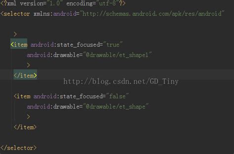 Textview 、edittext 、shape外形资源 、selector选择器shape Editview Csdn博客