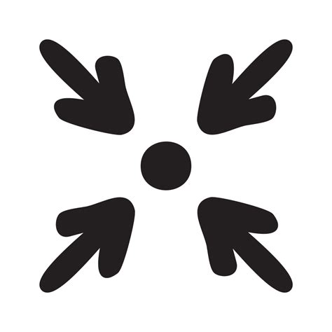 Arrow Contract Decrease Min Minimise Minimize Spot Icon Download On Iconfinder