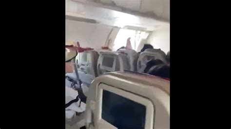 착륙 직전 상공서 문열린 아시아나 여객기 ‘승객이 문 건드렸다 진술” 네이버 Tv