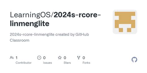 Github Learningos2024s Rcore Linmenglite 2024s Rcore Linmenglite Created By Github Classroom