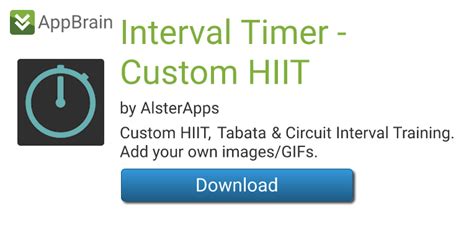 Interval Timer Custom Hiit For Android Free App Download