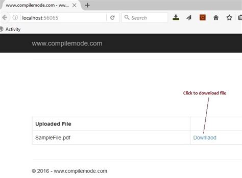 Download Binary Format Pdf Files From Database Using Fileresult In Asp