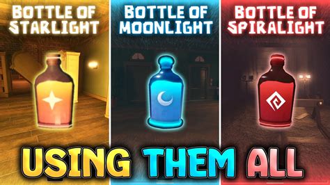 Doors Using All Bottle Of Lights Roblox Youtube