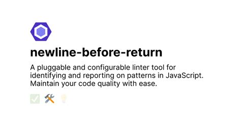 Newline Before Return Eslint Pluggable Javascript Linter