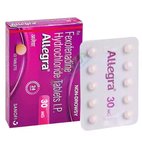 Allegra 30 Mg Basic Side Effects And Review Actiza