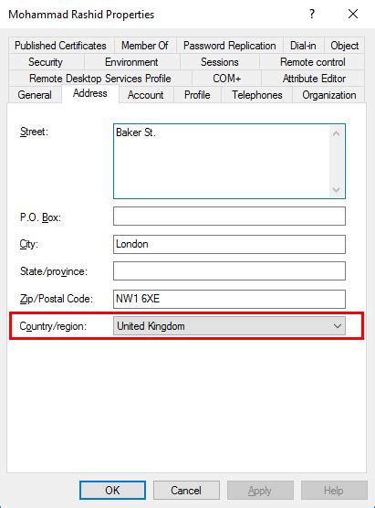 Active Directory Country Code List Ali Tajran